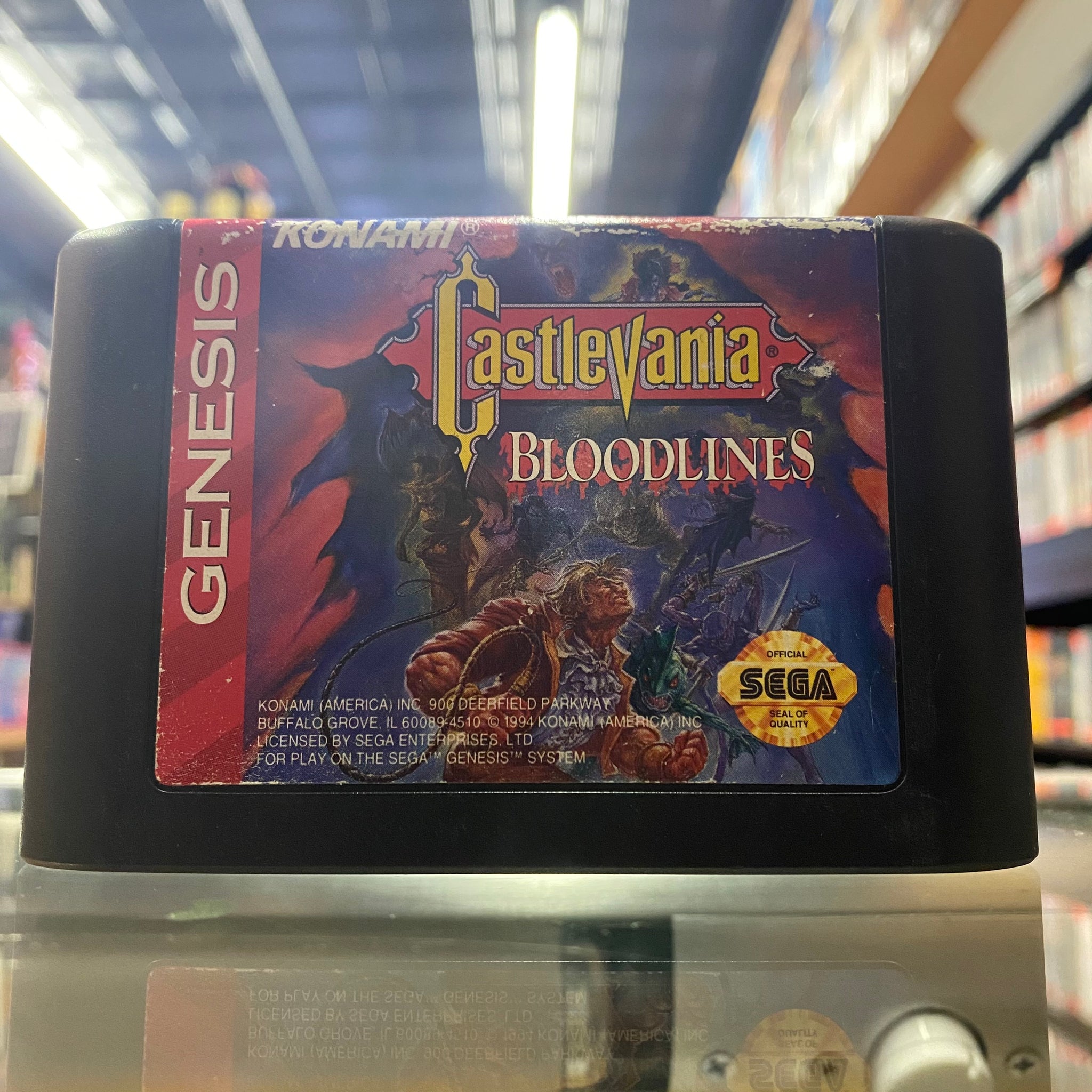 Castlevania Bloodlines – Super Game Station